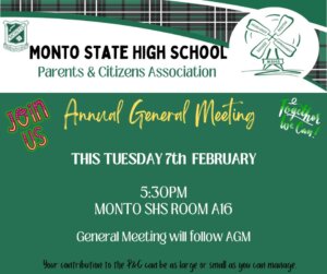 Monto High School P&C AGM - Monto Magic
