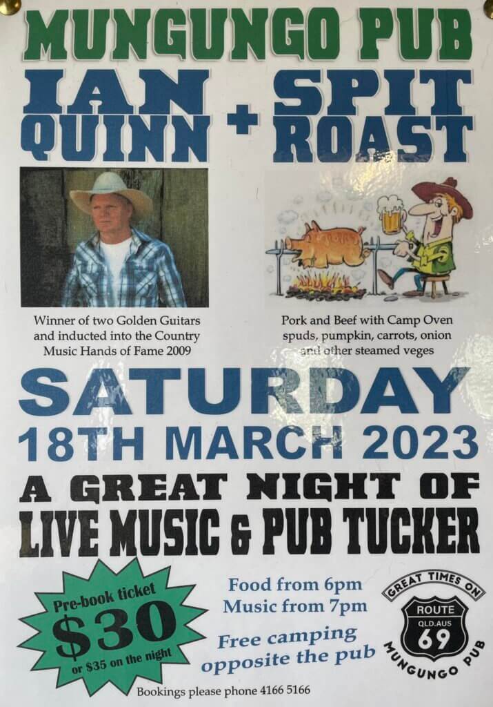 Tracy Coster and Spit Roast at Mungungo Pub - Monto Magic