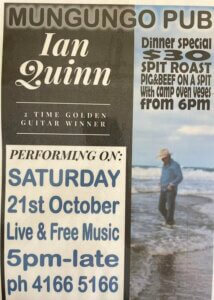Ian Quinn and Spit Roast at Mungungo Pub - Monto Magic