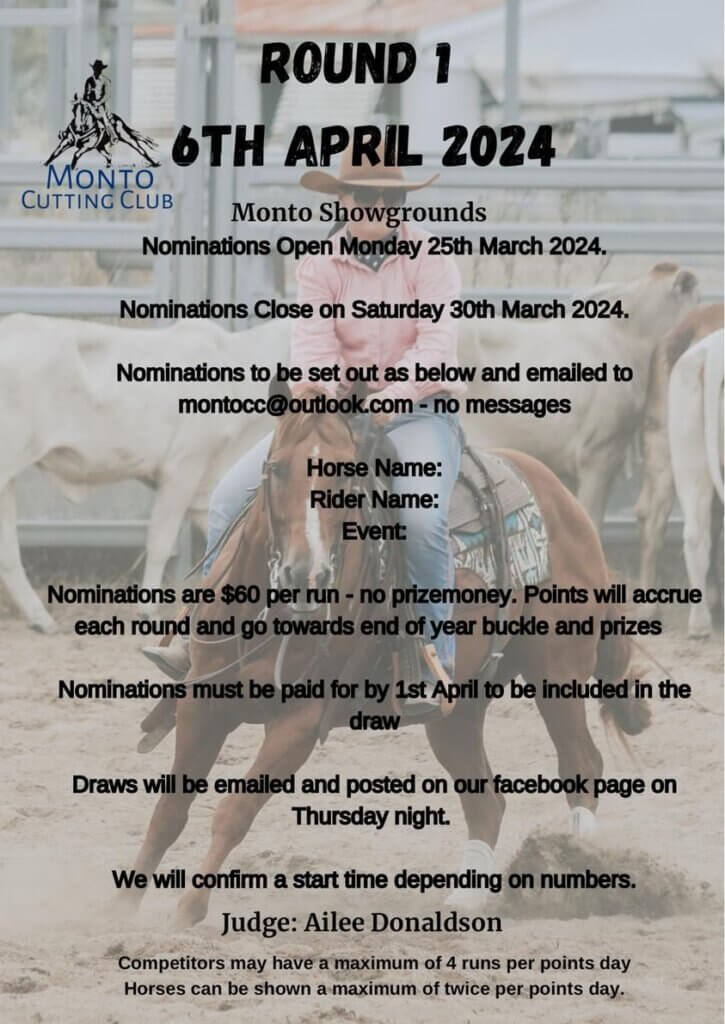 Cutting Club Monto – Round 1 - Monto Magic