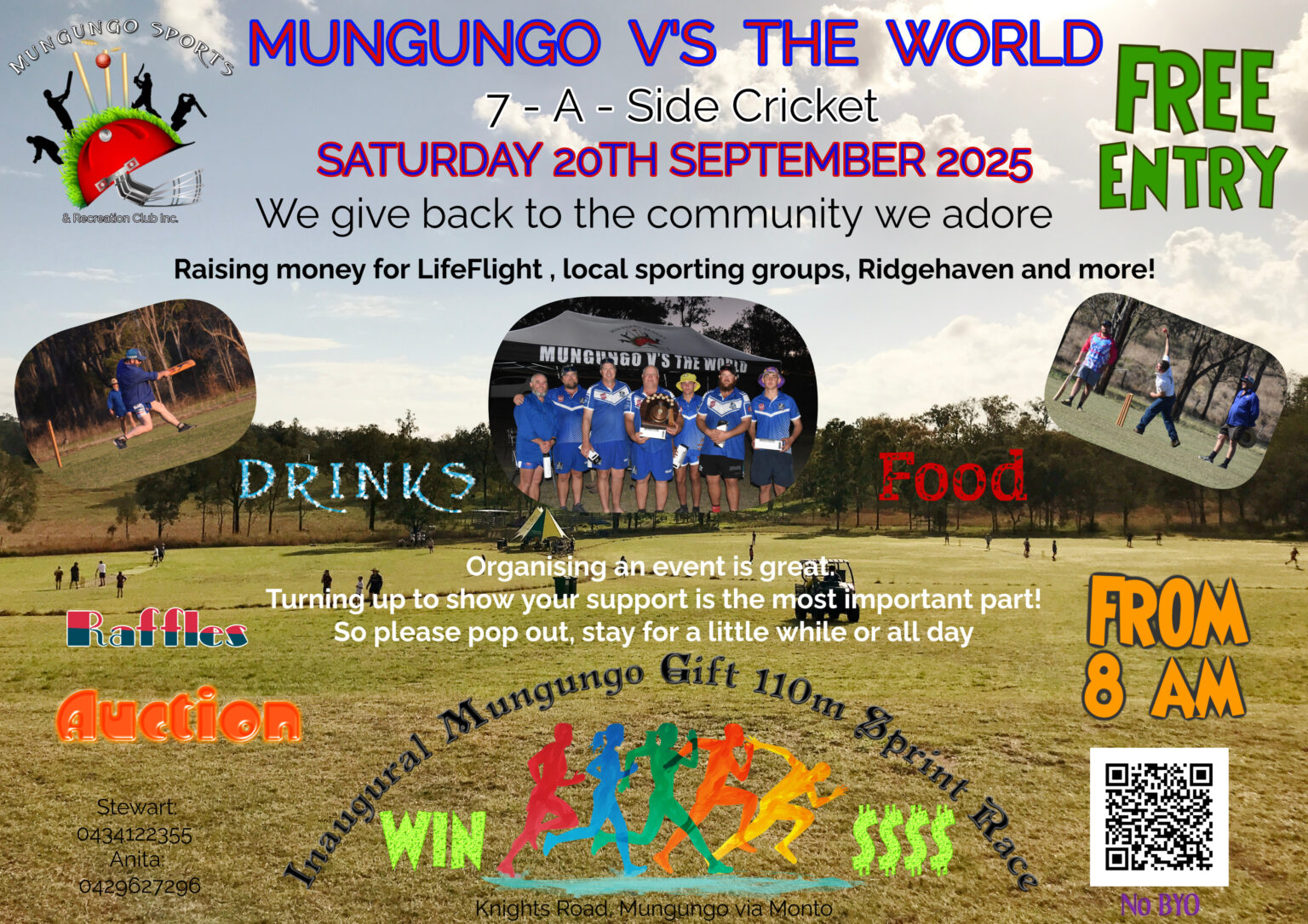 Mungungo V’s The World Charity Cricket Day - Monto Magic
